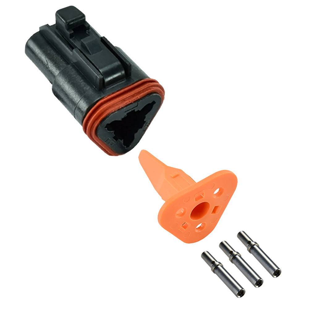 Deutsch DT 3 Pin Connector Kit – IMS Motorsports
