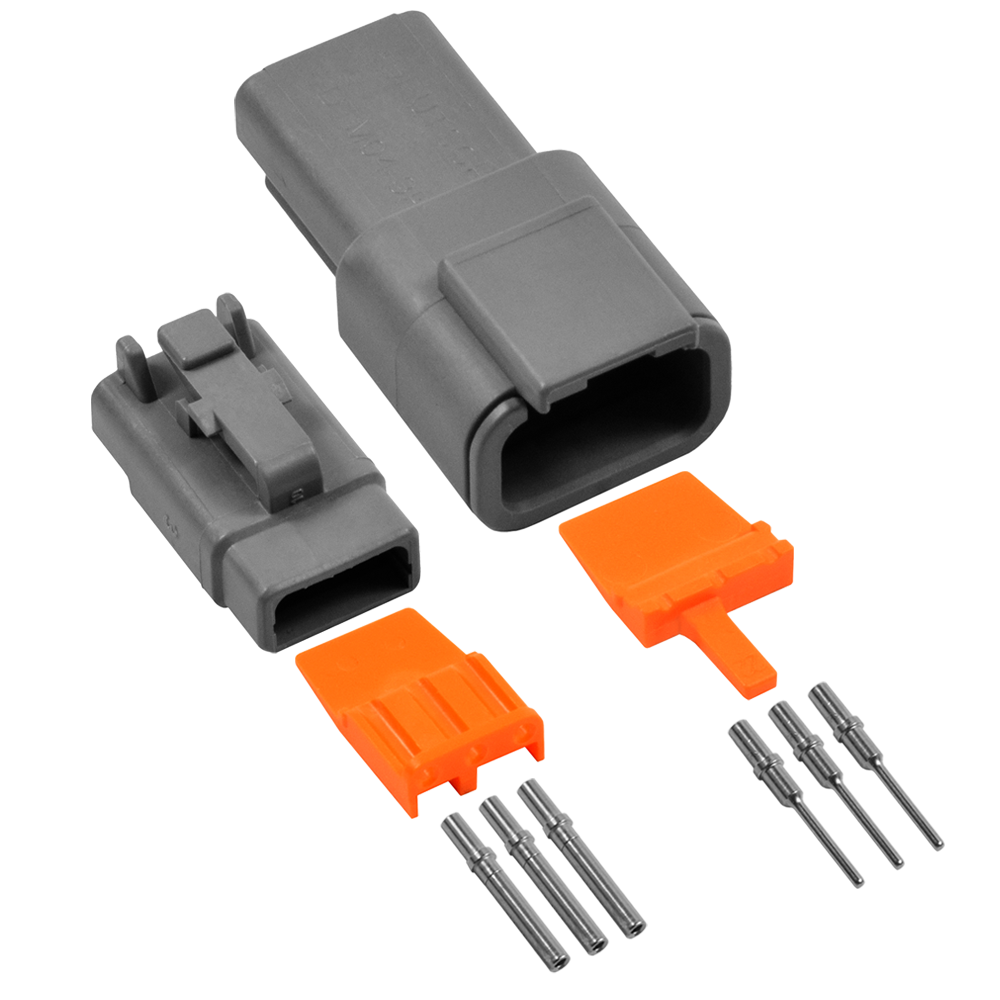 Deutsch DTM 3 Pin Connector Kit – IMS Motorsports